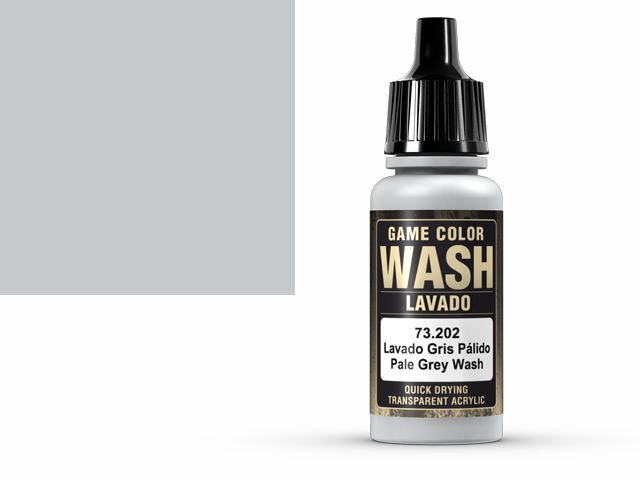 צבע Wash בגוון אפור חיוור – Pale Grey Wash – פאר הרכבת