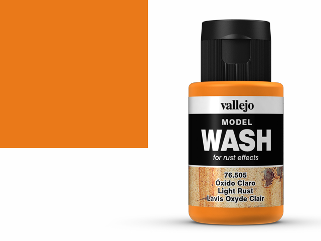 צבע Wash בגוון חלודה בהירה – Light Rust – פאר הרכבת