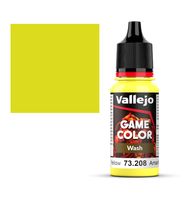 צבע Wash בגוון צהוב – Yellow Wash – פאר הרכבת